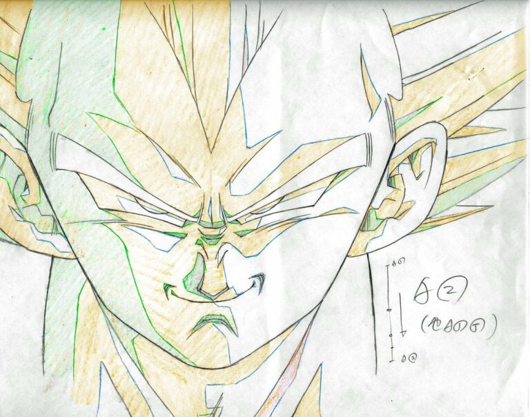Dragon Ball Z "genga" illusztrációk | Dragon Ball Hungary