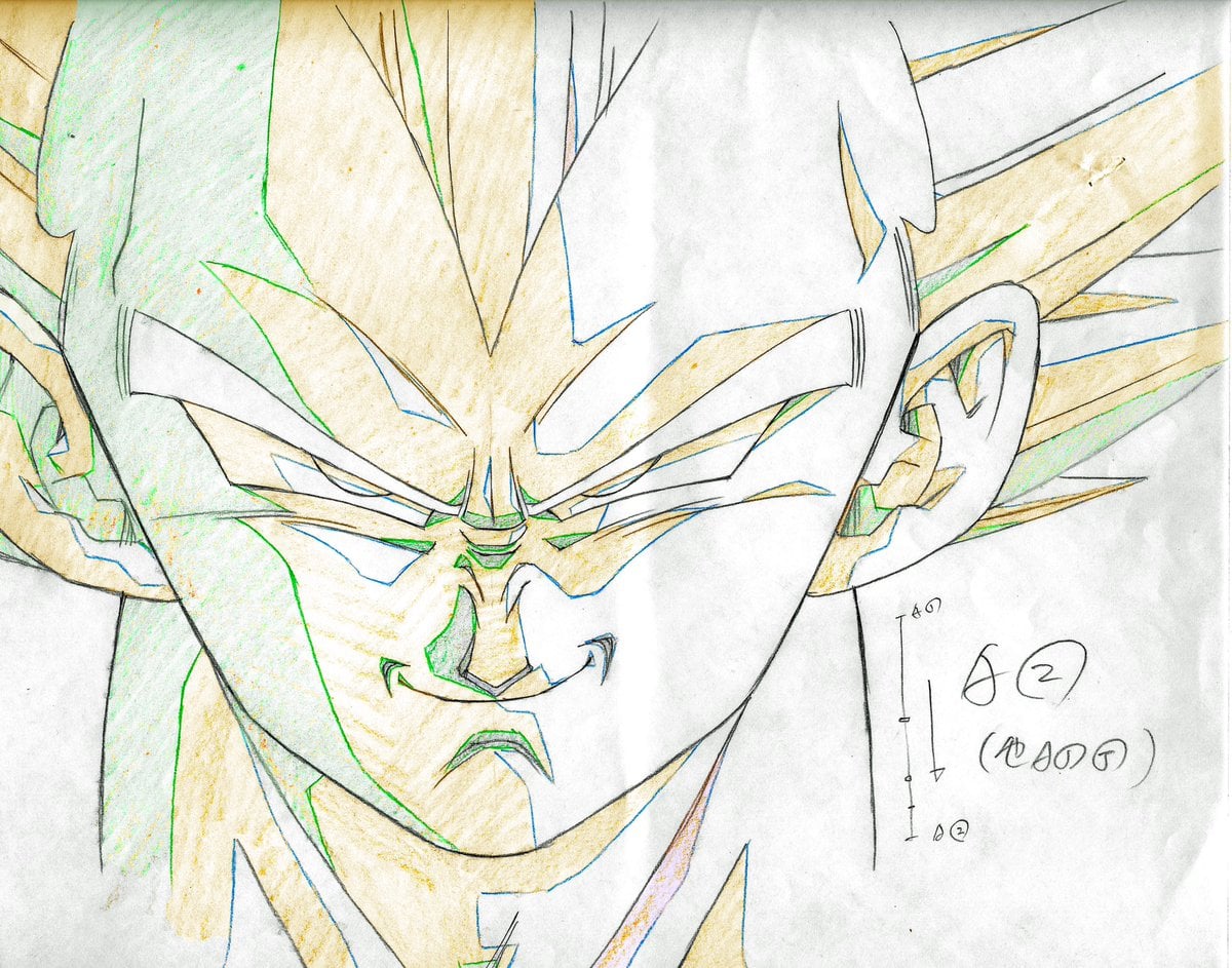 Dragon Ball Z "genga" illusztrációk | Dragon Ball Hungary